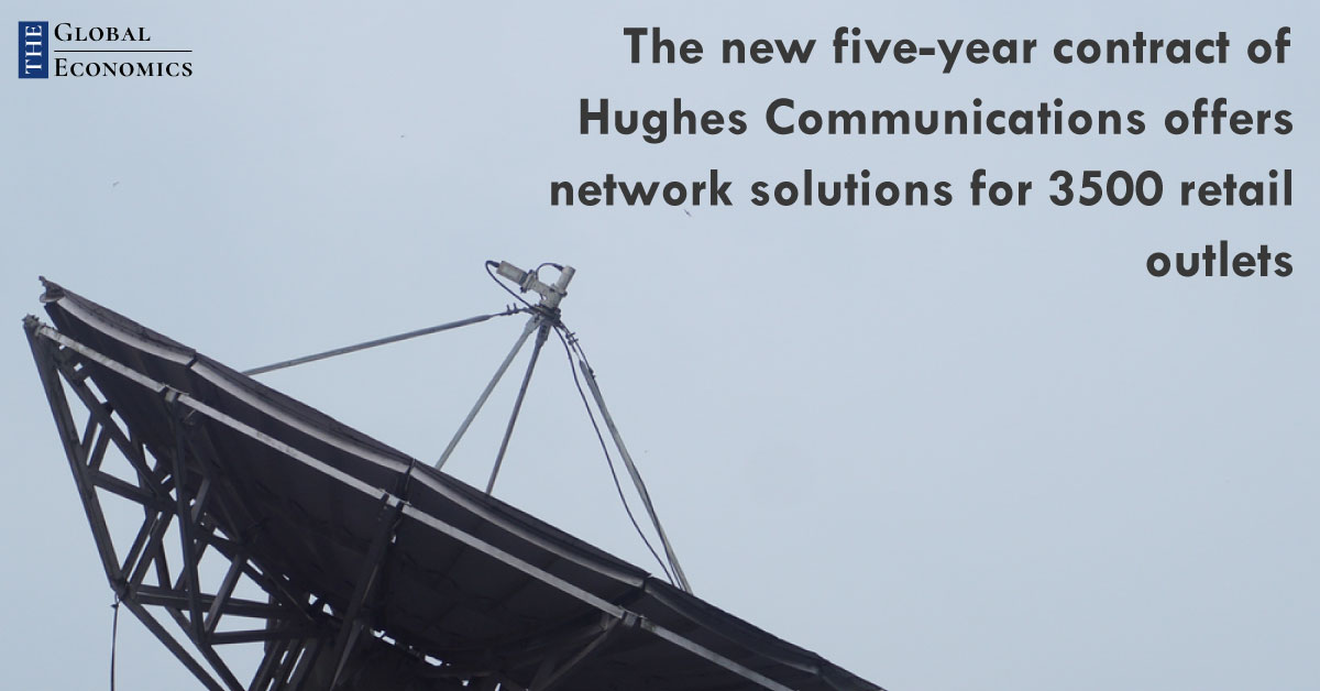 The new five-year contract of Hughes Communications offers network ...