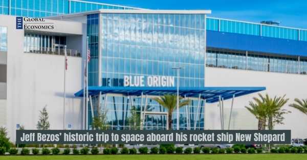 Jeff Bezos’ historic trip to space aboard his rocket ship New Shepard