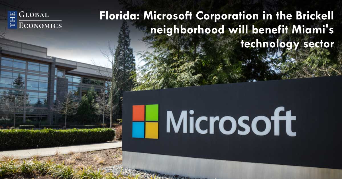 Florida: Microsoft Corporation in the Brickell neighborhood will ...