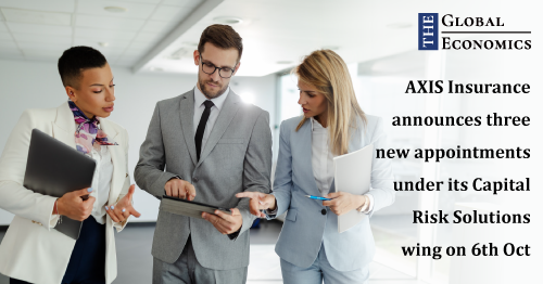 AXIS Insurance announces three new appointments under its Capital Risk ...