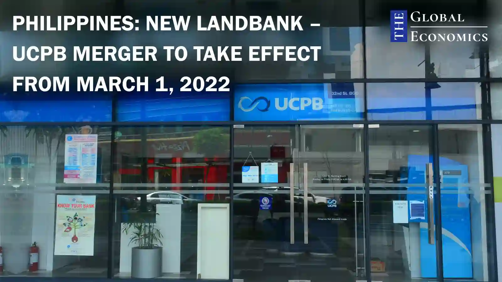 Philippines: New Landbank – UCPB merger to take effect from March 1, 2022