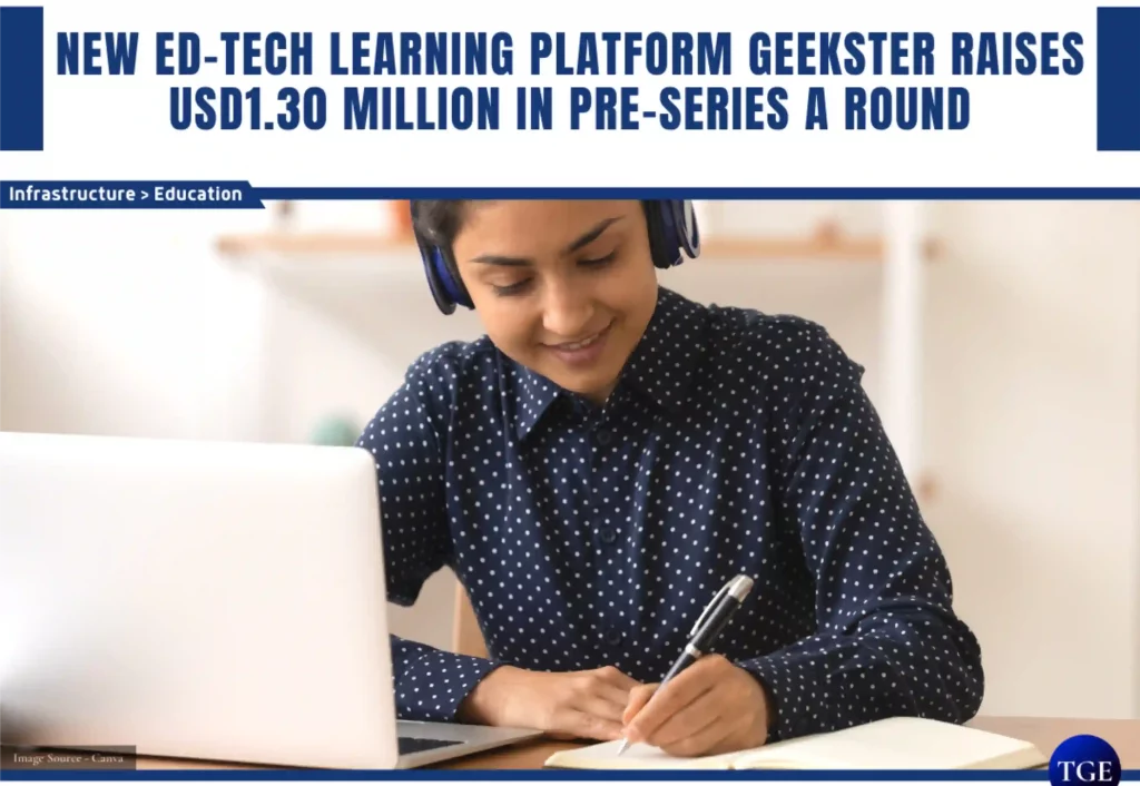 New Ed-tech learning platform Geekster raises USD1.30 million in pre ...