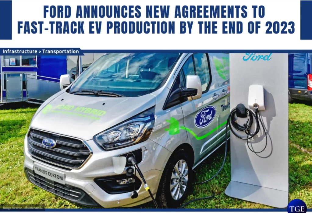 Ford announces new agreements to fast-track EV production by the end of ...