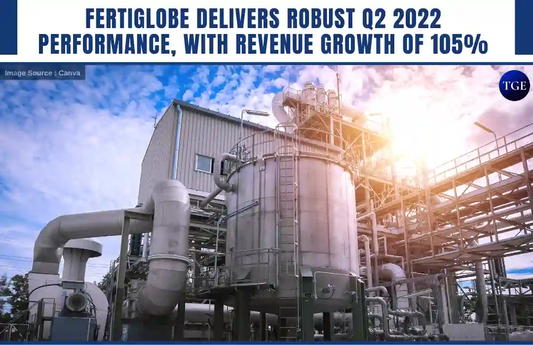 Fertiglobe delivers robust Q2 2022 performance, with revenue growth of 105%