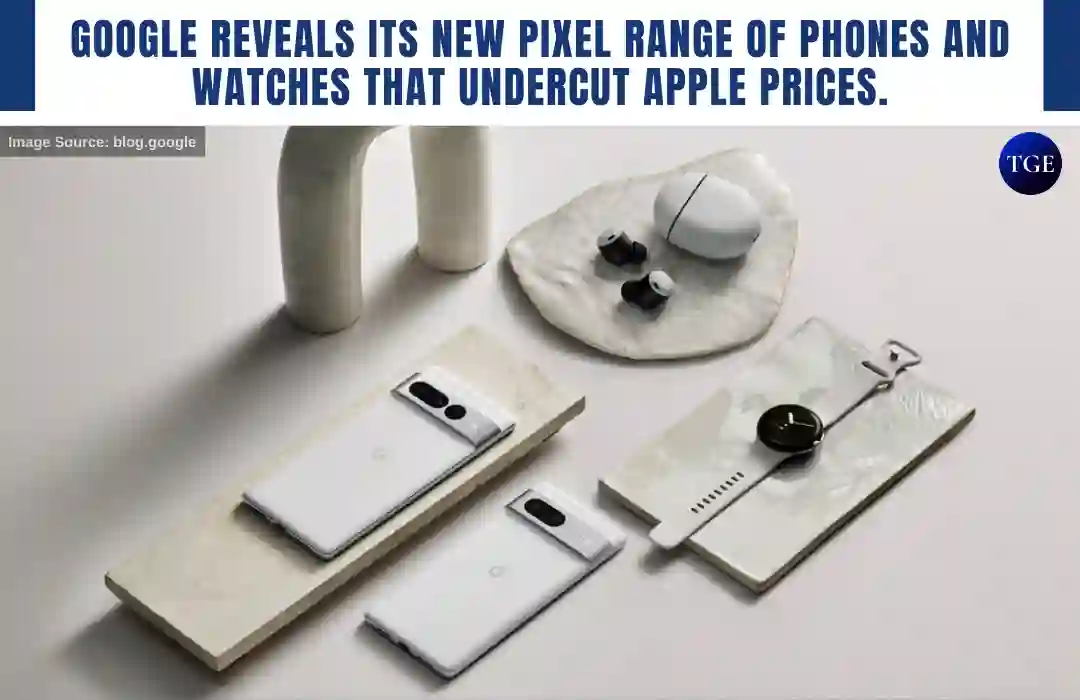 Google reveals its new Pixel range of phones and watches that undercut ...