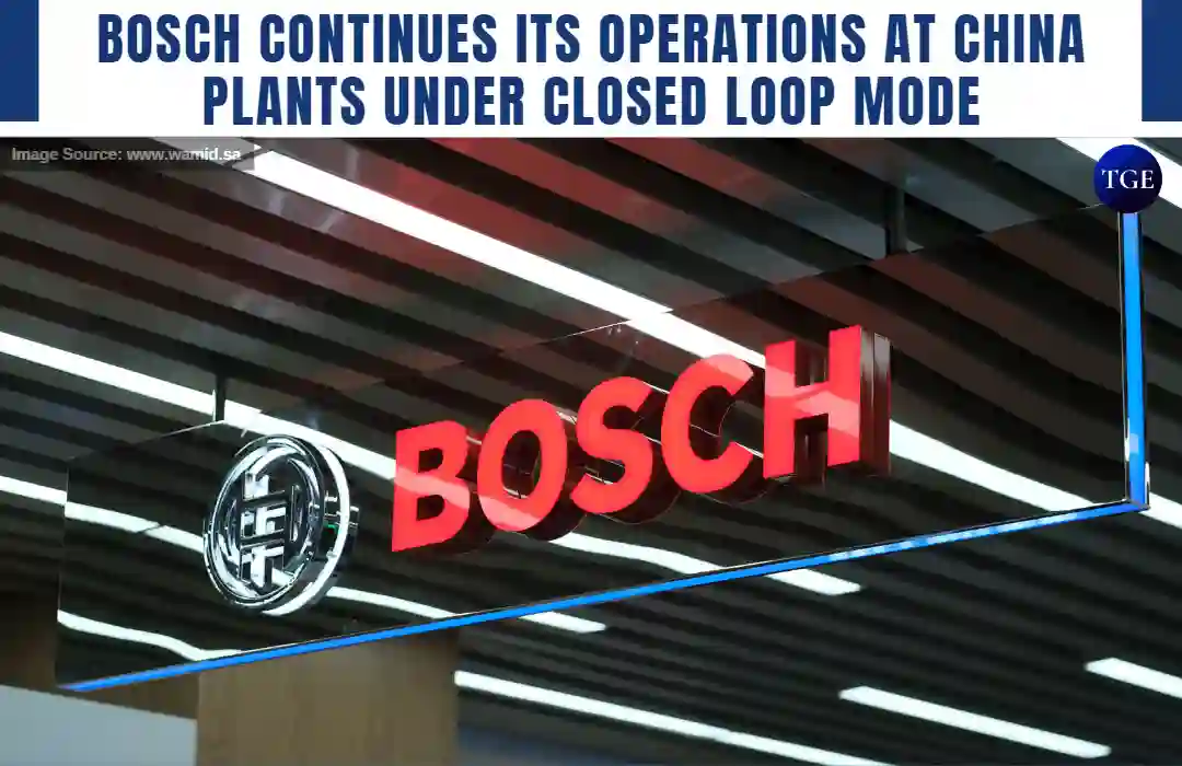 Bosch continues its operations at China plants under Closed Loop Mode
