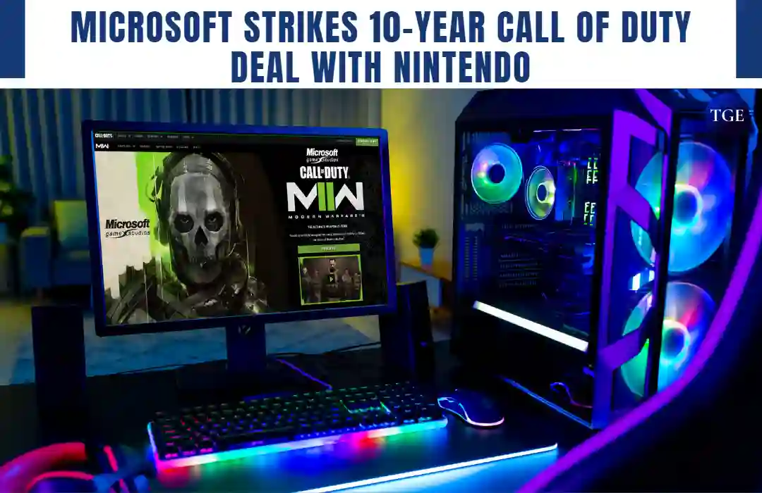 Microsoft strikes 10-year Call of Duty deal with Nintendo