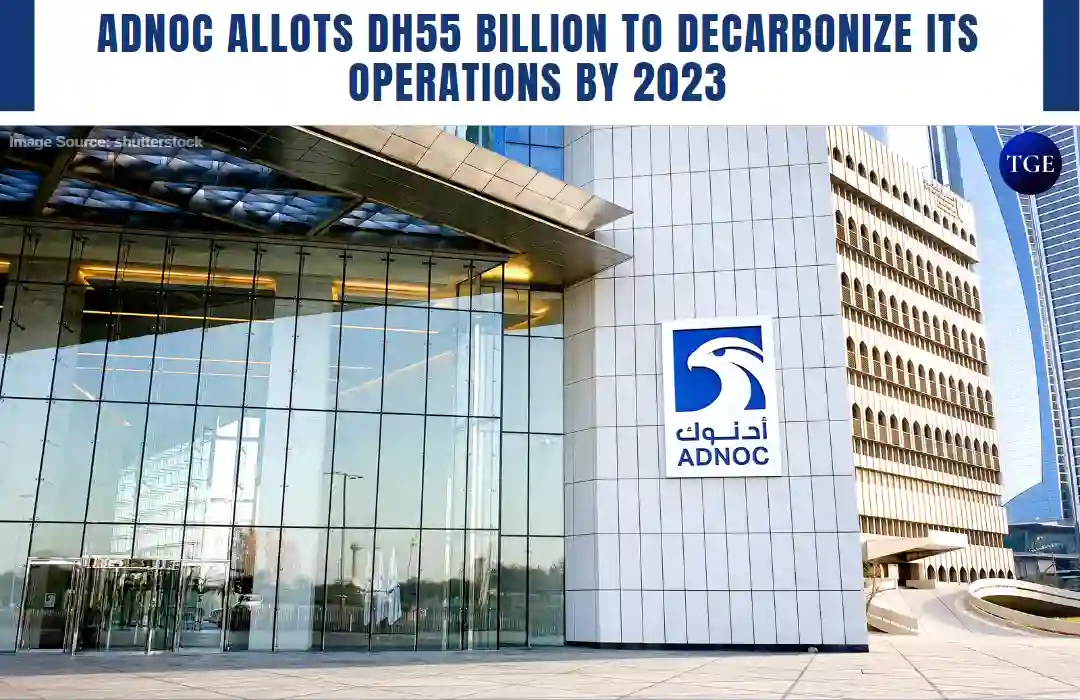 ADNOC allots Dh55 billion to decarbonize its operations by 2023